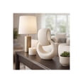 Abstract Ring Resin Sculpture for Home Decor - Striking Living Room ...
