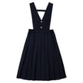 BOOMNY Girls School Uniform Dress Sleeveless Summer Pleated Dresses for ...
