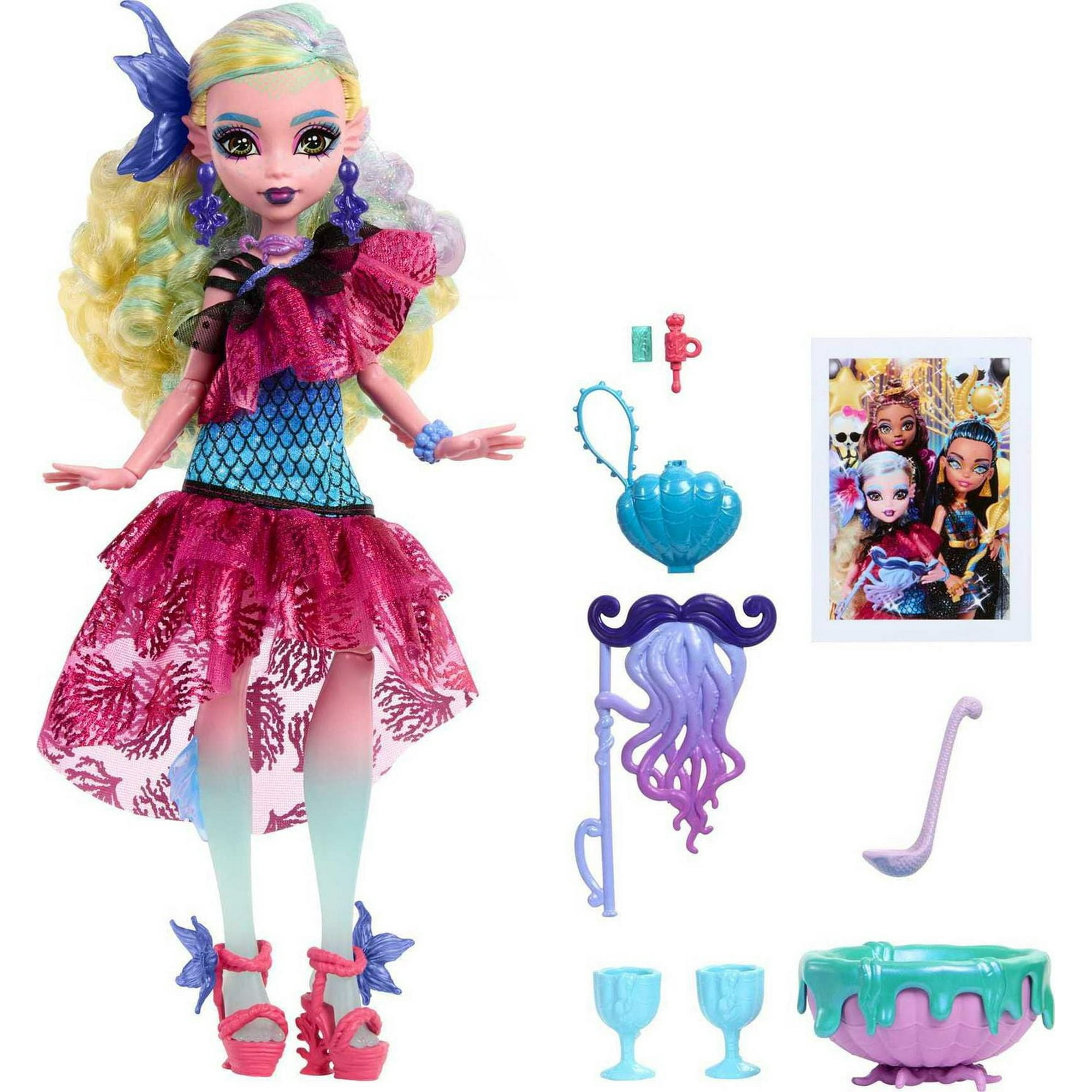 Click here for Monster High Lagoona Blue Doll In Monster Ball Par... prices