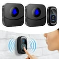 Wireless Outdoor Bell Waterproof 400M Range Doorbell Set ...