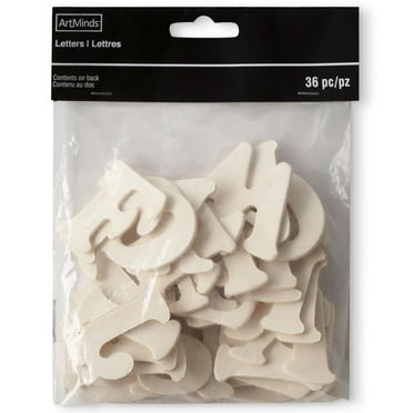8 Pack: 5.5" White MDF Letter by Make Market® - Walmart.com