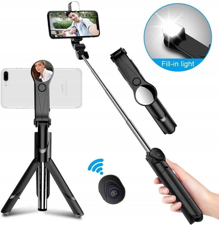 PERTTYUNG Selfie stand, mobile phone stand, horizontal and vertical ...