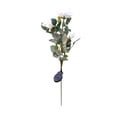 3-Head Rose Flower Solar Light Outdoor Decorative Lamp Stainless Steel ...