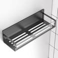 2 Pack Magnetic Spice Rack Organizer for Refrigerator and Oven, Clear ...