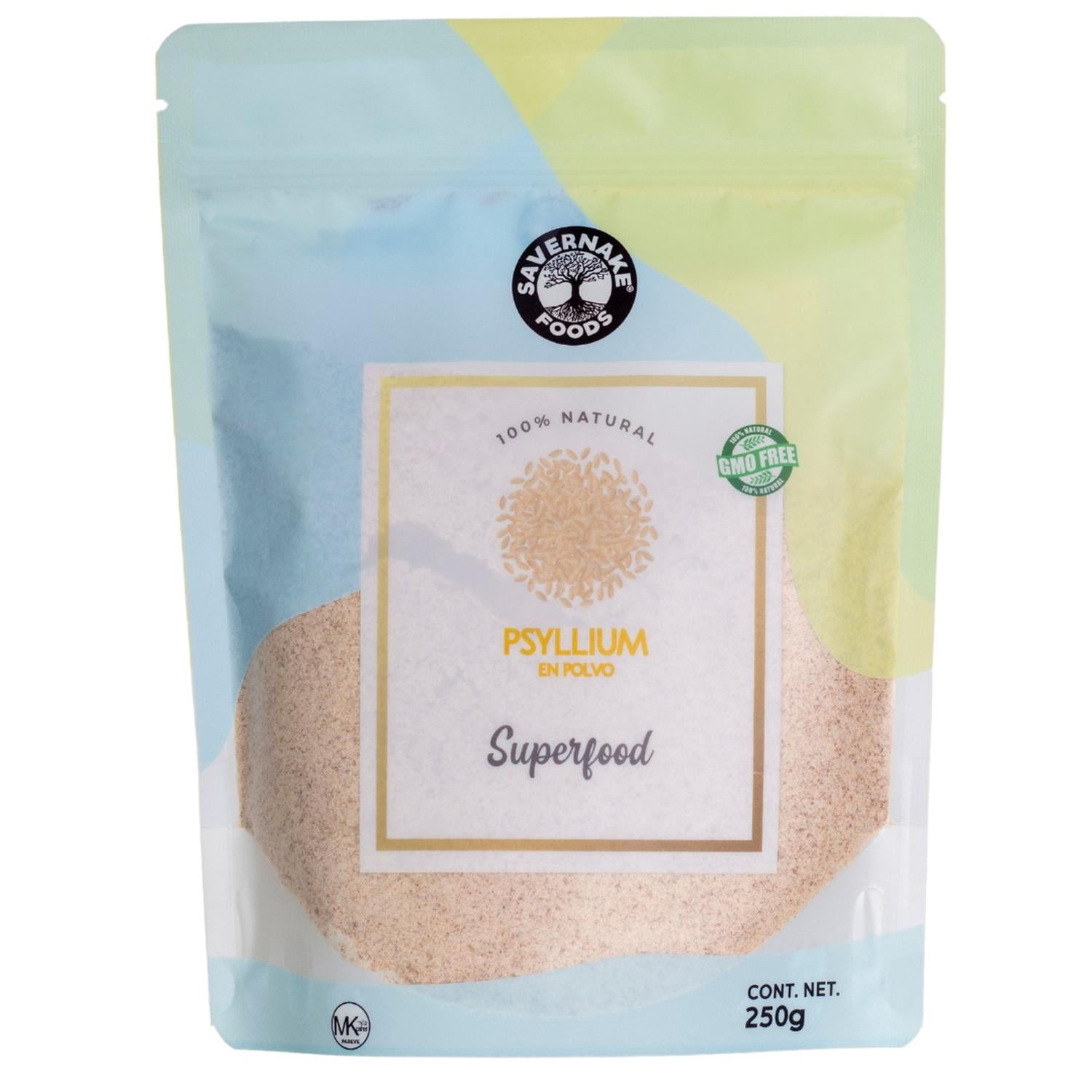 Psyllium en polvo Plantago Ovata Savernake Foods Superfoods 250g ...