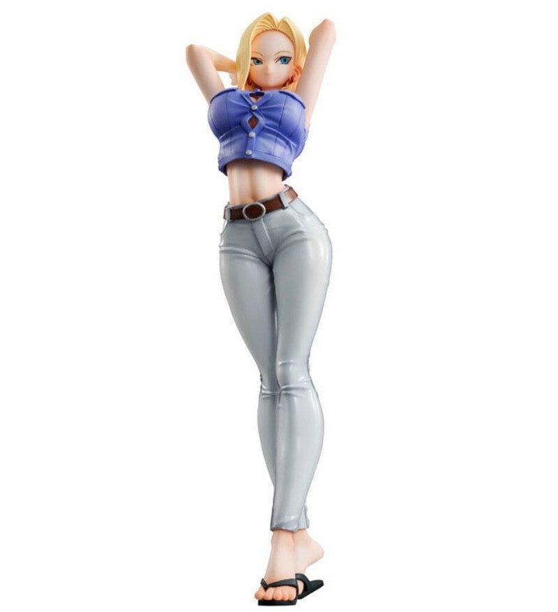 Bandai Dragon Ball Sexy Girls Armor Chi Android 18 Lazuli Figura De