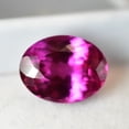 Gemsgrowth Natural Ceylon Pink Sapphire Loose Gemstone, Oval Cut ...
