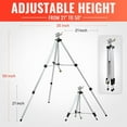 Impact Sprinkler on Adjustable Tripod Base, 360 Degree Large Area ...