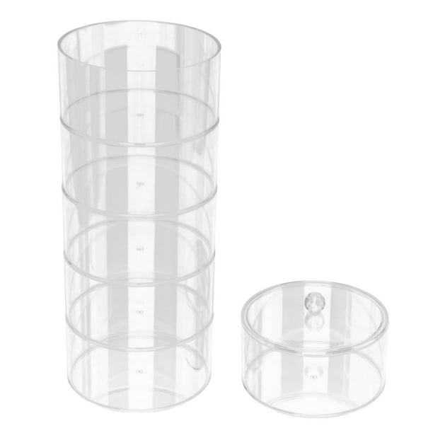 Display Case Multipurpose Dustproof Clear Cylindrical Acrylic Organizer ...