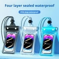 TPU Waterproof Phone Pouch with Floating Design for Underwater Use and ...