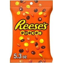 Reese's Pieces Peanut Butter In a Crunchy Shell Candy, Bag 5.3 oz ...