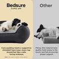U By Bedsure SupportMax Orthopedic Dog Bed - Medium Size, Extra Thick ...