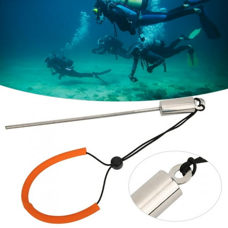 Gupbes Diving Stick, Stainless Steel Diving Rod With Scale, Underwater ...