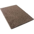 Koeckritz Rugs 25 oz Soft and Cozy Dark Latte Brown Area Rugs Available ...