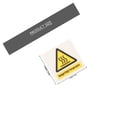 Minkissy 10Pcs Durability Thermal Label Stickers for Industrial Safety ...