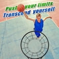 Basketball Net Black B Heavy Duty Rustproof Steel 12-loop Replacement ...