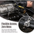 14-Inch Magnetic Oil Drain Plug Removal Tool, Anti Scald Flexible Sump ...