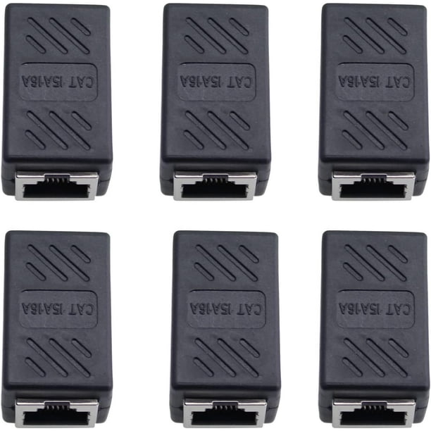 6PCS RJ45 Coupler Ethernet Coupler Network Coupler Ethernet Connectors ...