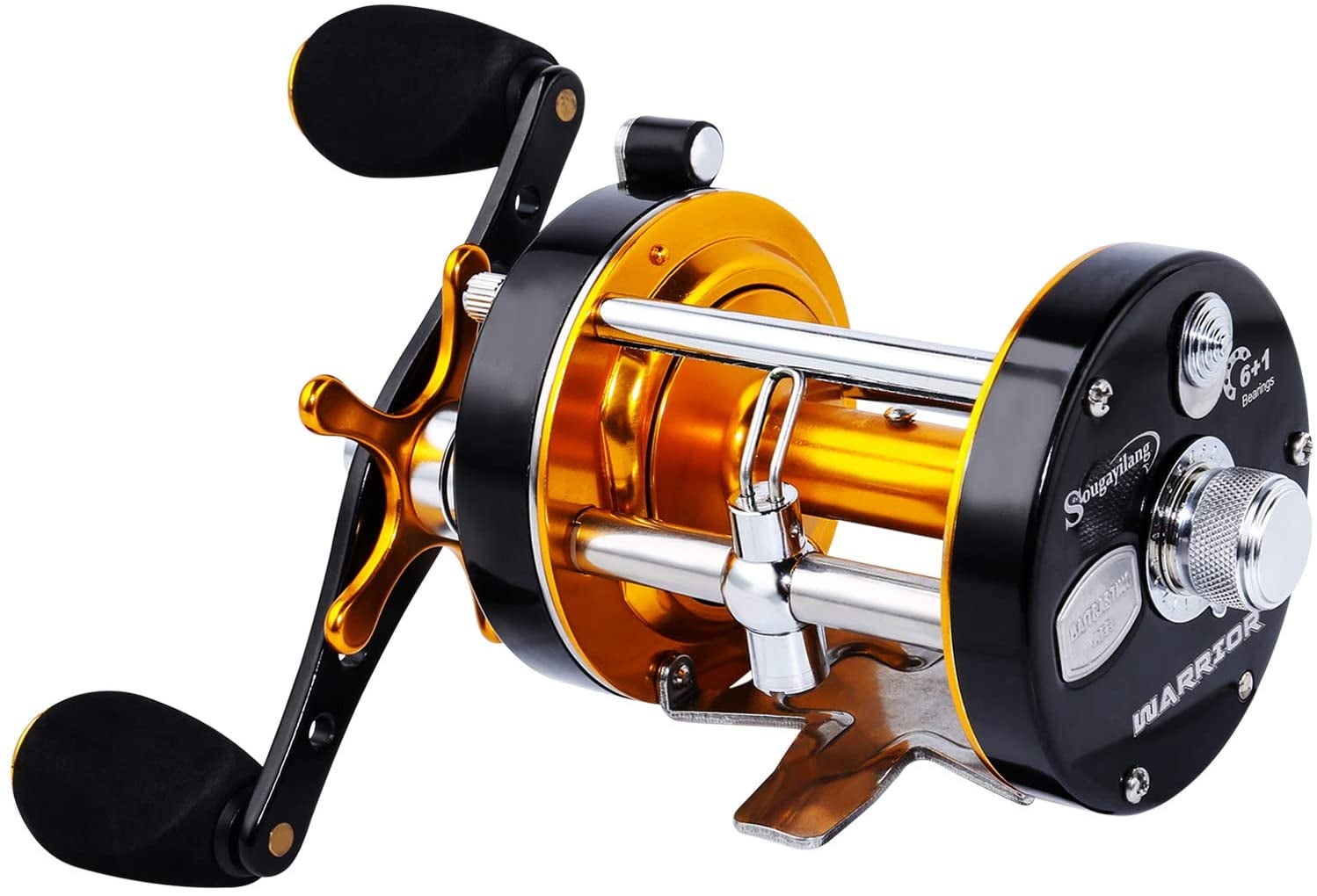 Sougayilang Warrior Round Baitcasting Reel, Good Casting, Lightweight ...