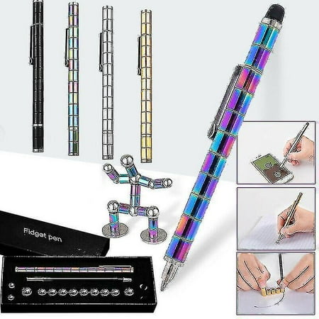 Modular Magnetic Magic Fidget Pen Diy Design Neutral Fun Polar W/box ...