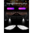 Car LED Angel Wing Car Door Light Logo Projector Car Brand Logo Car ...