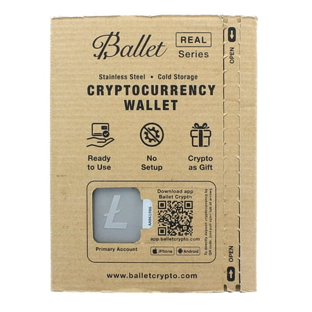 Ballet REAL Series Litecoin Cold Storage Wallet Card | Walmart Canada