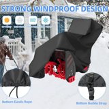 Katinyos 420D Snow Blower Covers, Waterproof Heavy Duty Snowblower ...