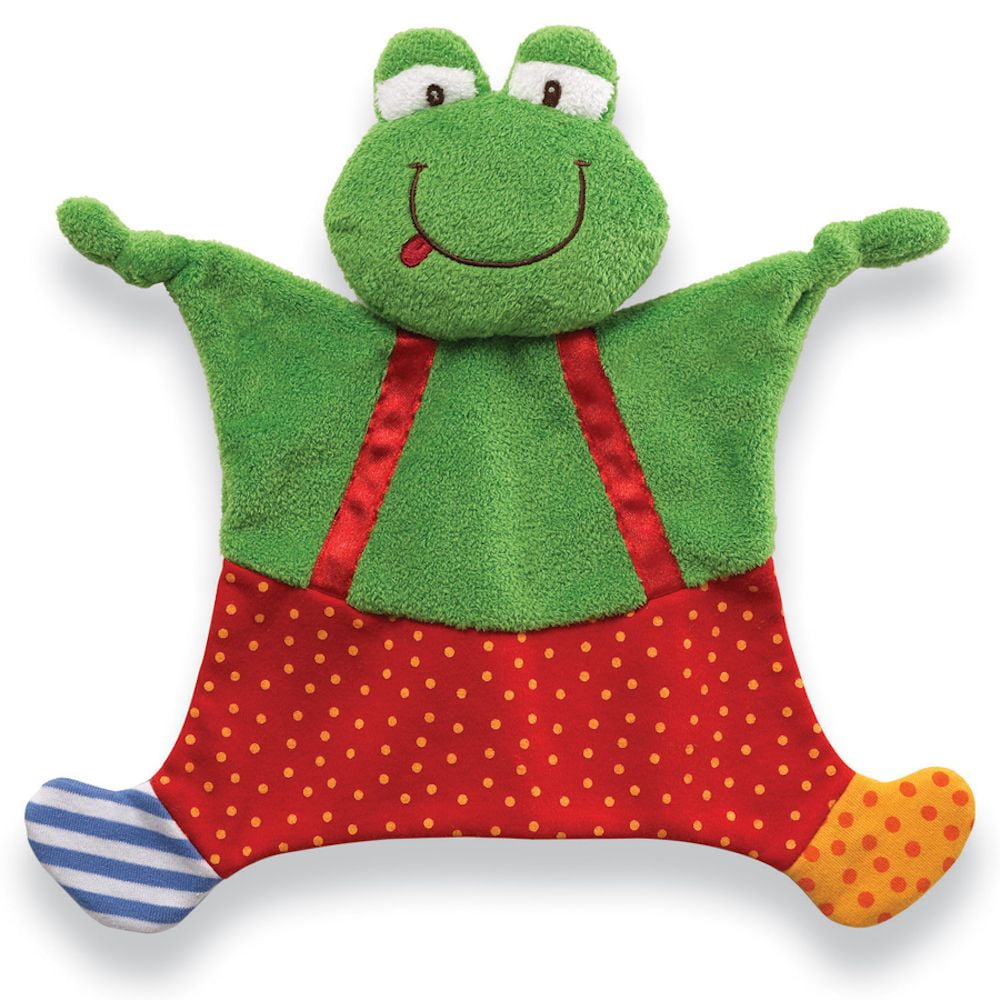 GUND Sock Hop 4036968 Ribbitz Crinkle Buddy Frog 11" Plush - Walmart.com