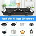 2000W Double Countertop Burner, Portable Electric Hot Plate and Stove ...