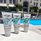 Australian Gold Botanical Sunscreen SPF 50 Tinted Face Lotion, Sunblock ...