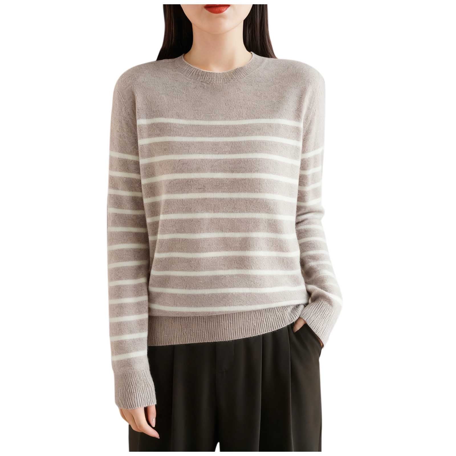 Click here for Unbranded Sweaters For Women  Fashionable Striped... prices