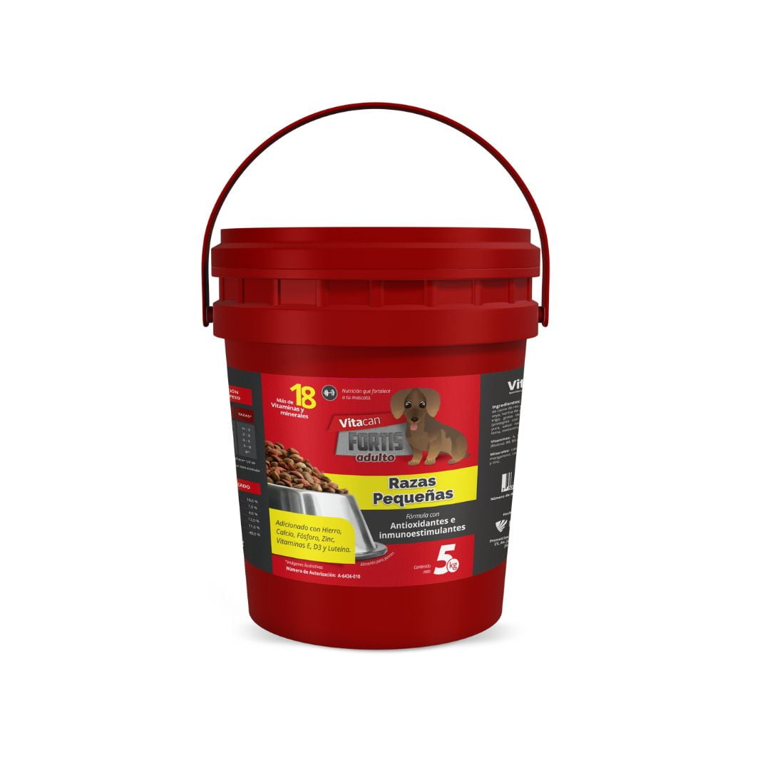 Vitacan Fortis Adulto Razas Pequeñas 5kg | Walmart en línea