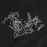 50 Pieces Universal RC Body Clips Car Clips Silver Stainless Steel R ...