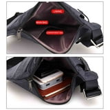 Wander Plus Anti-Theft Waterproof Handbag with Shoulder Strap, Slim ...