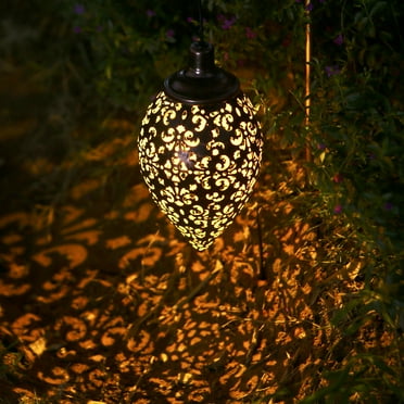Round Lantern Solar Light - Walmart.com