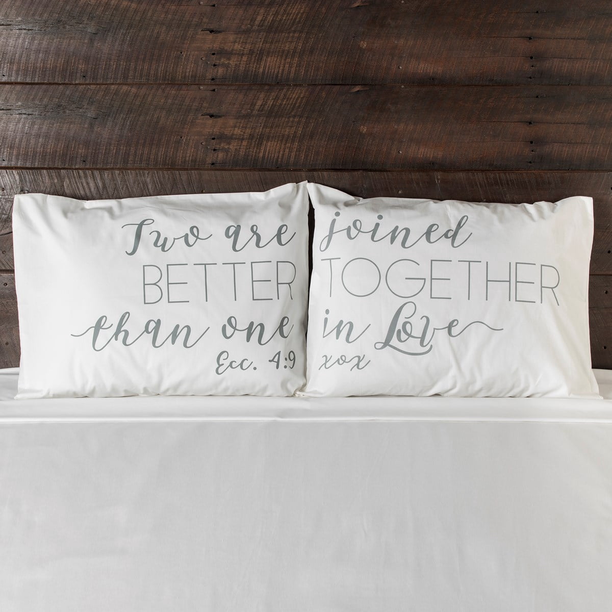 DaySpring, Two Are Better Than One, Standard Sized Pillow Case Set ...