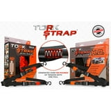 TorkStrap HD750 - Spring Loaded Cargo Tie Down Straps - 2250lb Strength ...