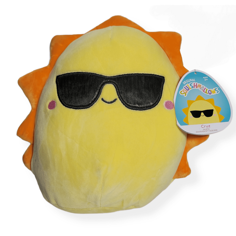 Squishmallows 8 Inch Cruz The Sun Super Soft Plush Toy - Walmart.com ...