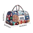 England Football Quilted Travel Tote Bag, Stylish Soccer Print ...