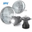 HELLA 003427811 190 x 132mm Series H4 High and Low Beam Headlamp Kit ...