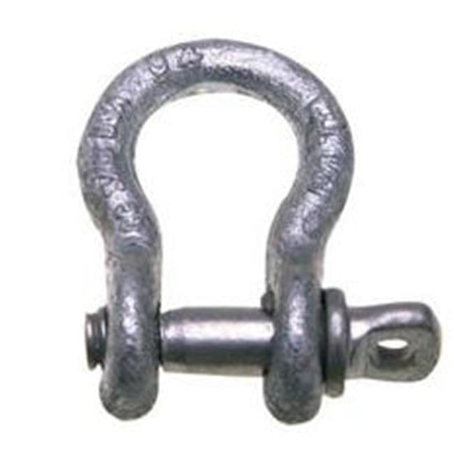 419 1-2 Inch 2T Anchor Shackle W-Screw Pin Carbon - Walmart.com