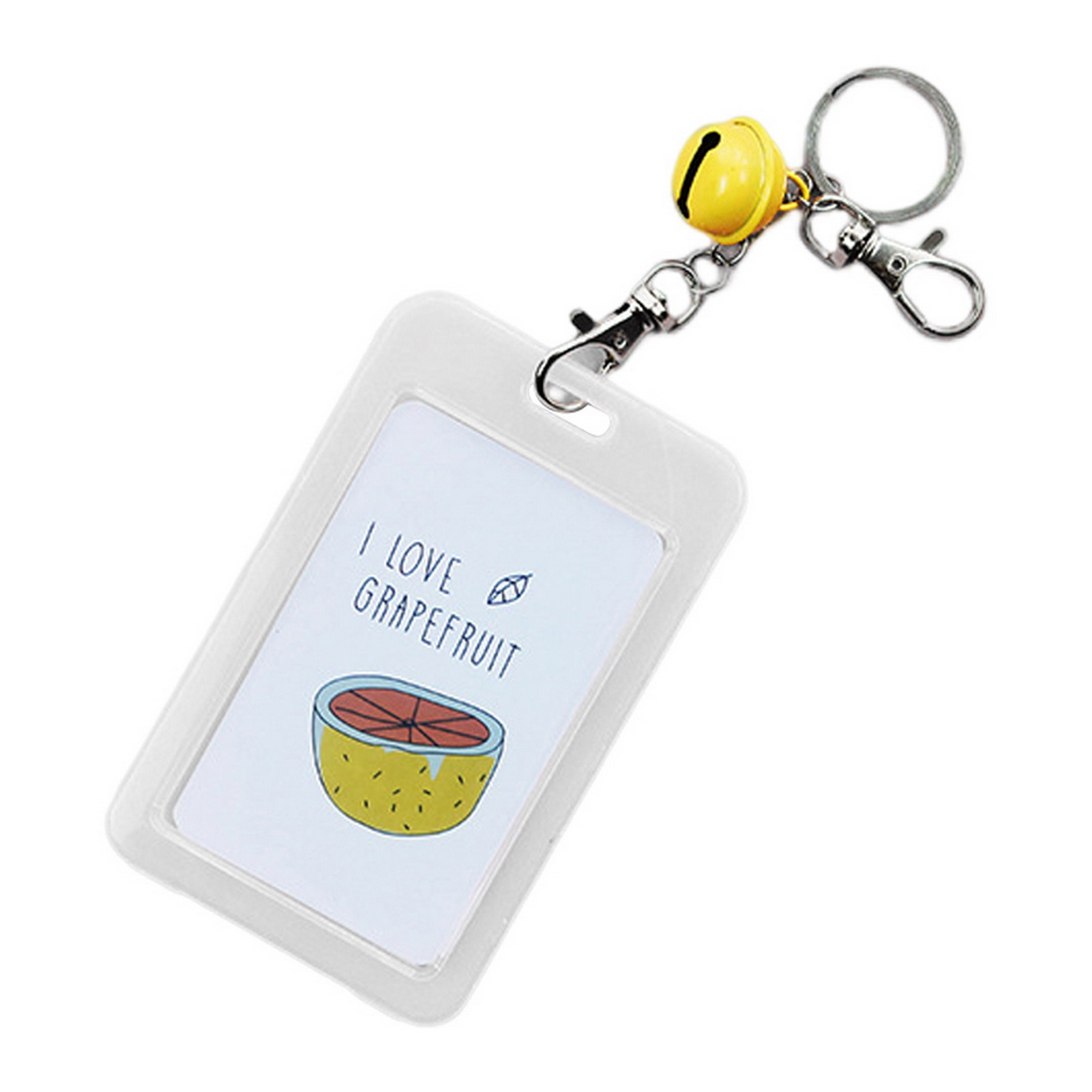 Mightlink Card Holder Casual Tiny Bell Anti-magnetic Transparent ...