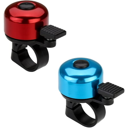 JOYWEI Bike Bell Aluminum Bike Bell, red and blue | Walmart Canada