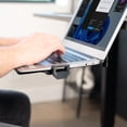 VIVO Clamp-on 12 x 9 inch Rotating Laptop Tray for Office Desk ...