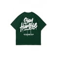 Dark Green Mens Streetwear Graphic Print Round Neck Short Sleeve T ...