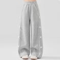 ATOGUTA Girl Uniforms For School Pants Elastic Waist Jogger Sweatpants ...