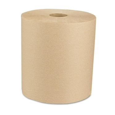 Tork Universal Hand Towel Roll, Notched, 8" x 800 ft, Natural White, 6 ...