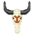 Free Shipping! Brickcraft Yellowstone Steer Skull Building Kit, 574 ...