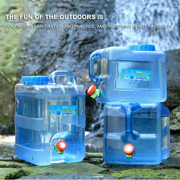 Plastic Water Containers With Tap