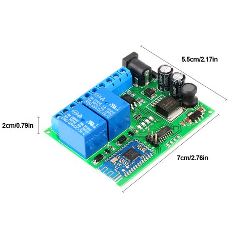 2 Channel Relay, Safe Practical Dual Power Supply Relay For Worker For ...